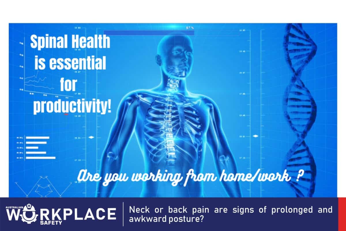 Neck or back pain are signs of prolonged and awkward posture ...